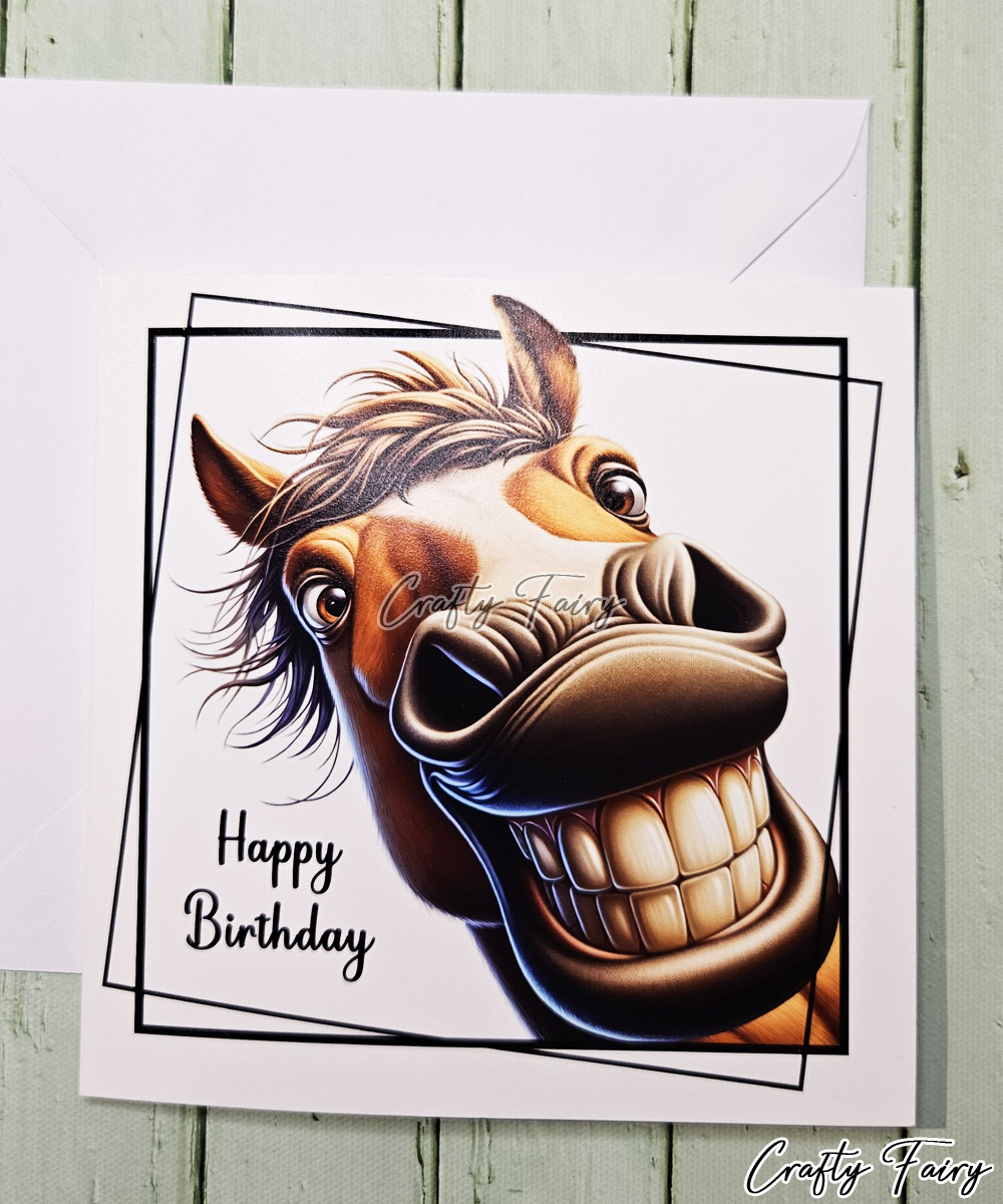 Beautiful Horse Birthday Greetings